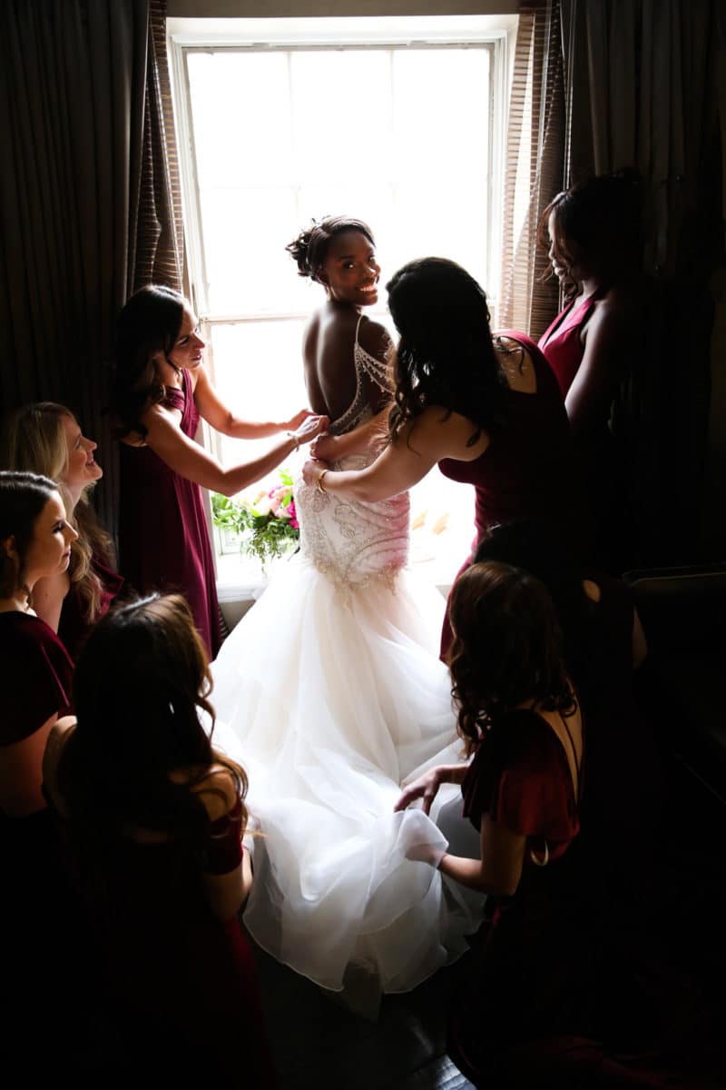Elegant Ruby Red Wedding (Washington, DC) – Black Nuptials